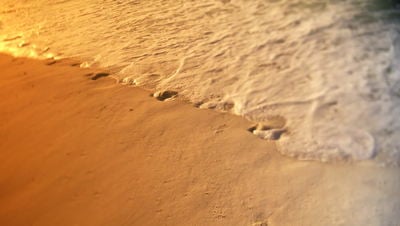Woman splashing feet in the ocean - Free HD Video Clips & Stock Video ...
