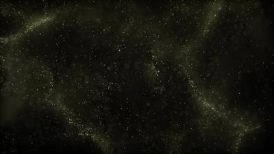 White little particles floating like a cloud on green background - Free ...