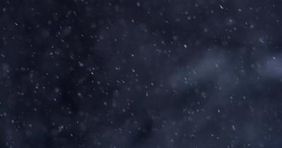 Winter scene in cold night with snow falling in 4K - Free HD Video ...