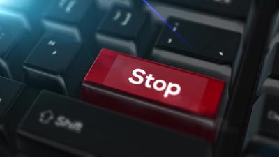 Animation close up computer keyboard with Sell Button - Free HD Video ...