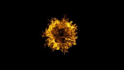 Beautiful Shockwave Fire Background Animation - Free HD Video Clips ...