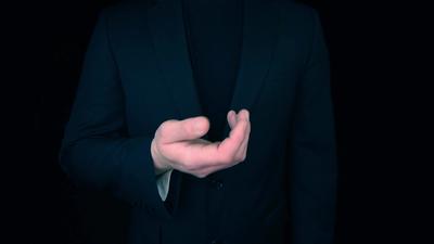 Hand Gesture Tapping Finger Studio Green Screen - Free HD Video Clips ...