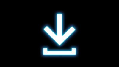 Loading arrow icon on black background animation. - Free HD Video Clips ...