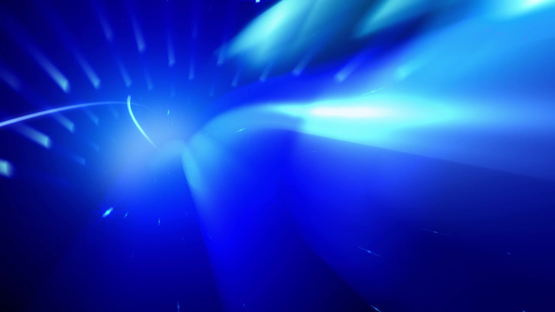 Destellos De Luz Azul Brillante Destellos De Fondo Futurista Degradado