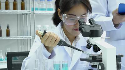 Careful lab samples - Free HD Video Clips & Stock Video Footage at Videezy!