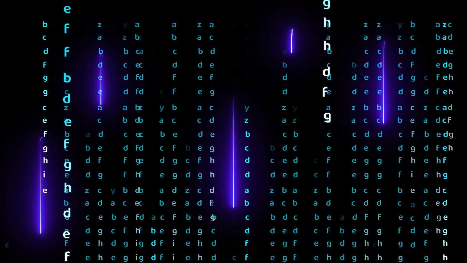 Código Matrix Morado